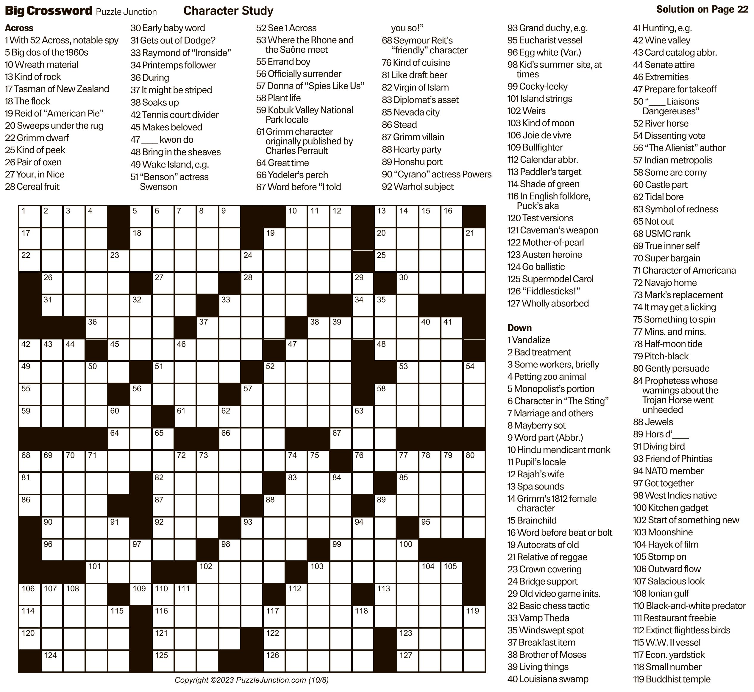 Crossword Puzzler - Puzzles