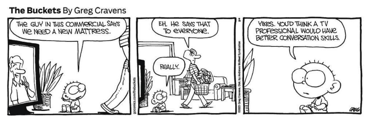 Newtons First Law Of Motion Comic Strip