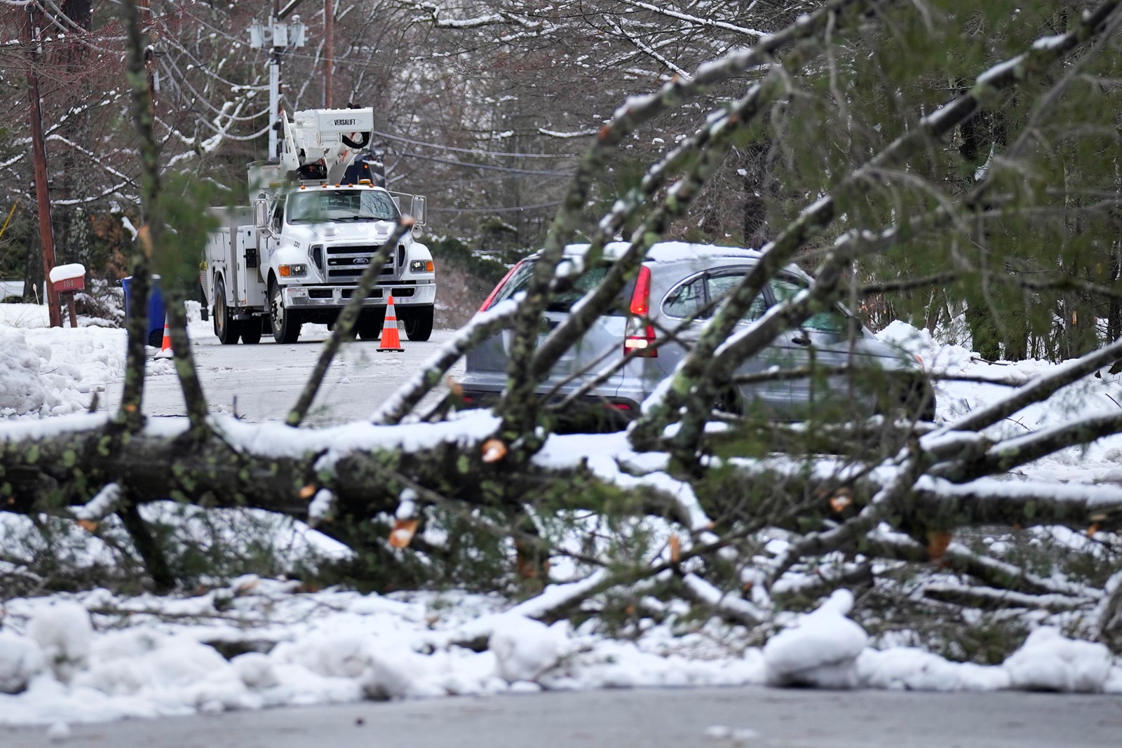 Cleanup gets underway as spring nor’easter moves on - The Mercury News