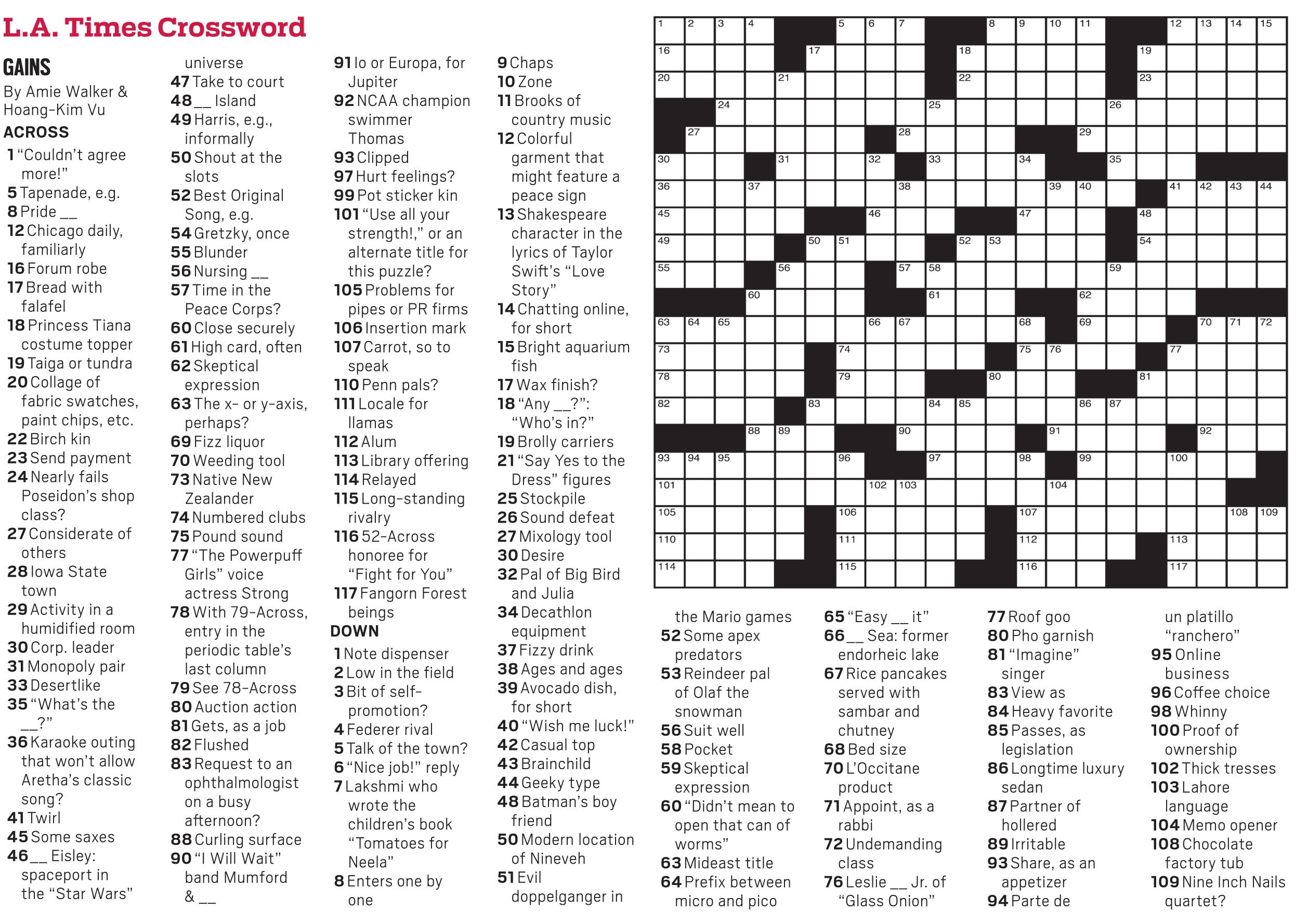 Crossword Puzzler - Puzzles