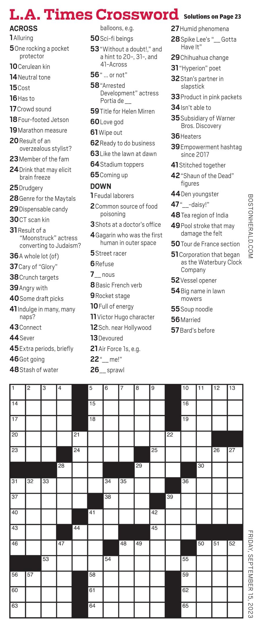 Crossword Puzzler - Puzzles