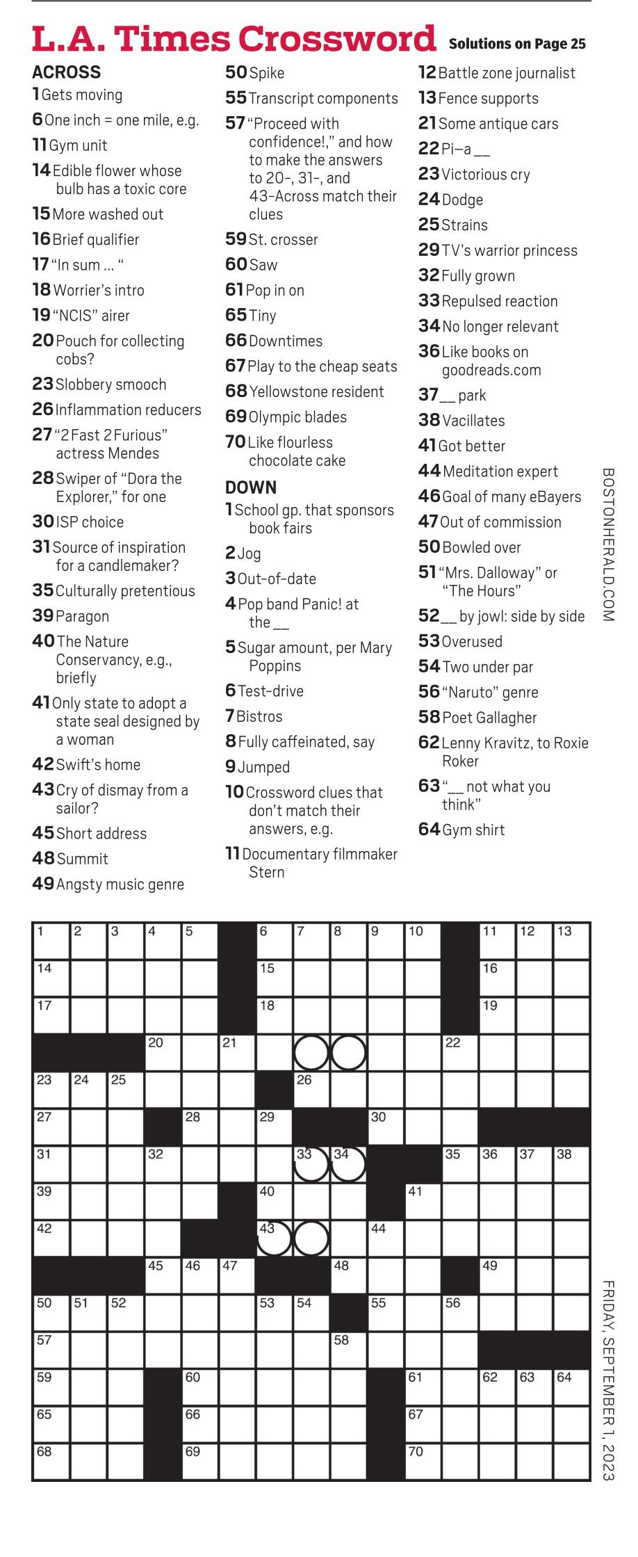 Crossword Puzzler - Puzzles